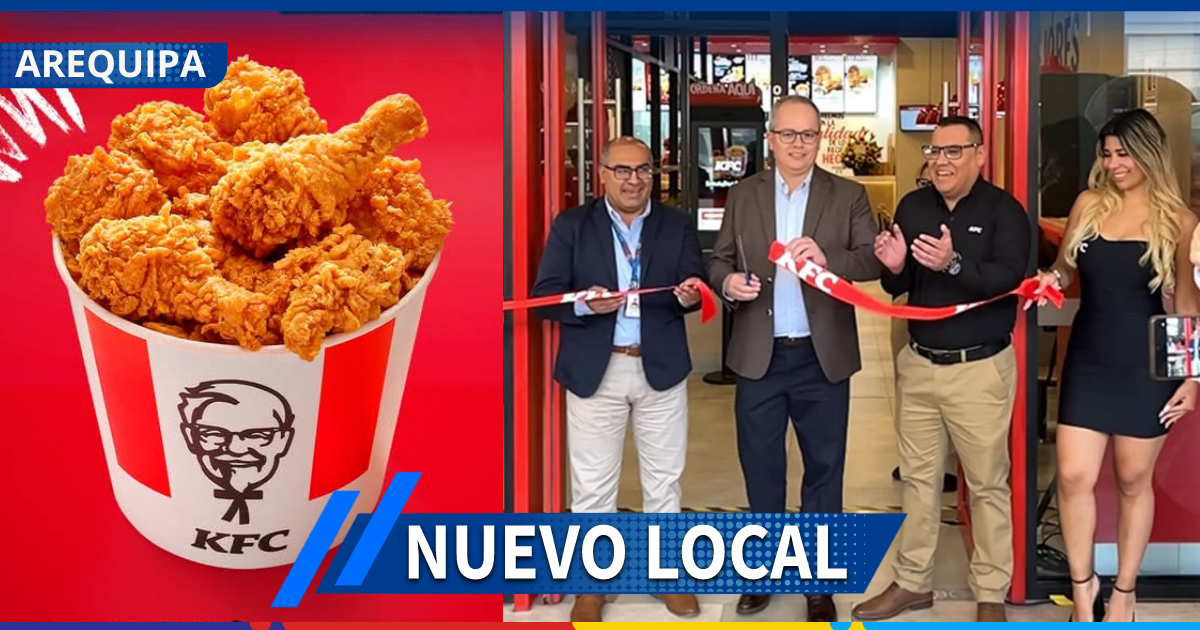 KFC inauguró su octavo local en Arequipa y se convierte en la provincia ...
